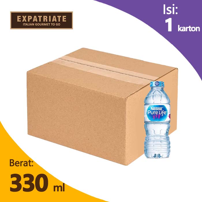 Jual Nestle Pure Life Mineral Water 330ml (24pcs) | Shopee Indonesia