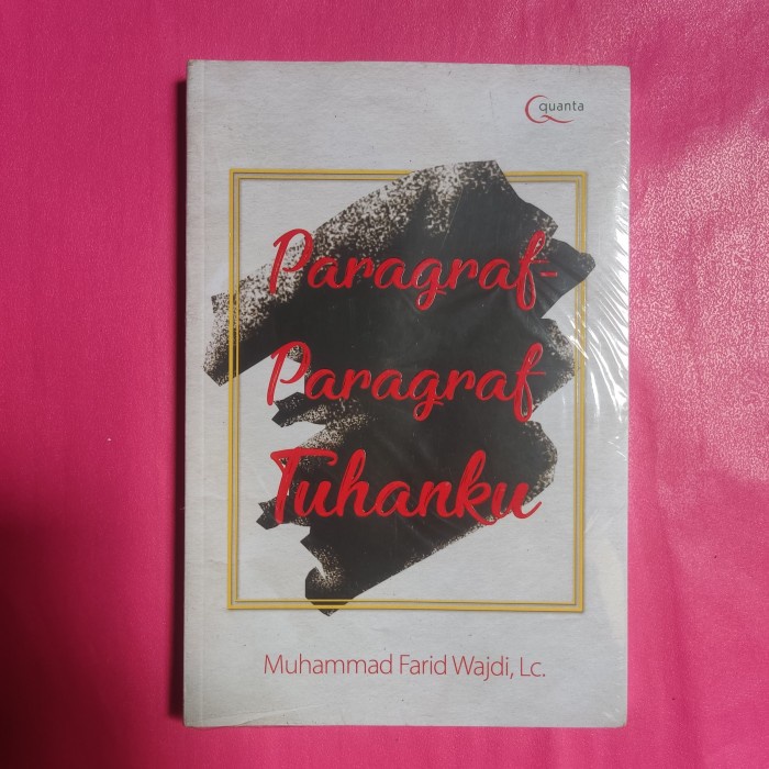 Jual Buku paragraf paragraf Tuhanku by M Farid Wajdi, LC. | Shopee ...