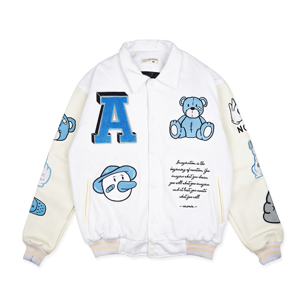 Jual NO MERCY VARSITY // WHITE | Shopee Indonesia