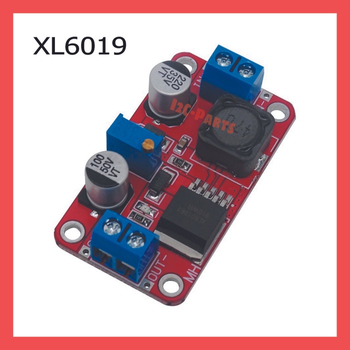 Jual XL6019 5A DC-DC Step Up Adjustable Boost Buck Converter Module Red PCB | Shopee Indonesia