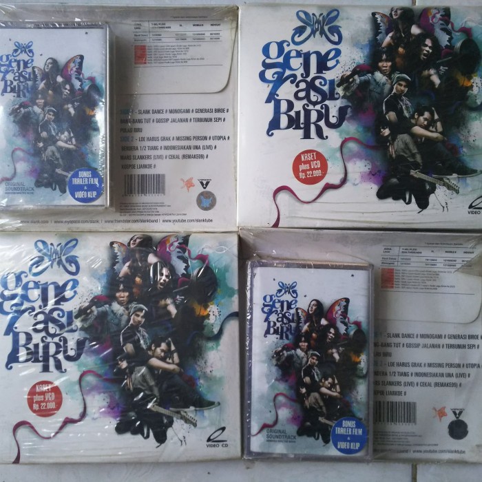 Jual kaset vcd slank ost generasi biru | Shopee Indonesia