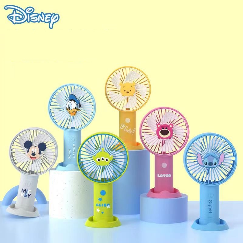 Jual Disney Lotso Hand Held Fan Portable Handheld USB Rechargeable Fans ...