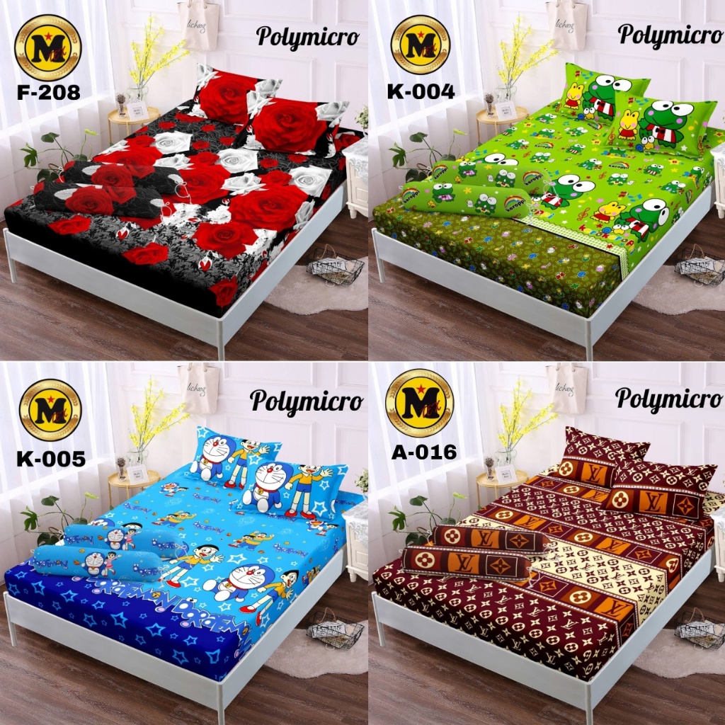Jual Bahan Kain Sprei Spre Disperse Mikrotex Microtex Polymicro ...