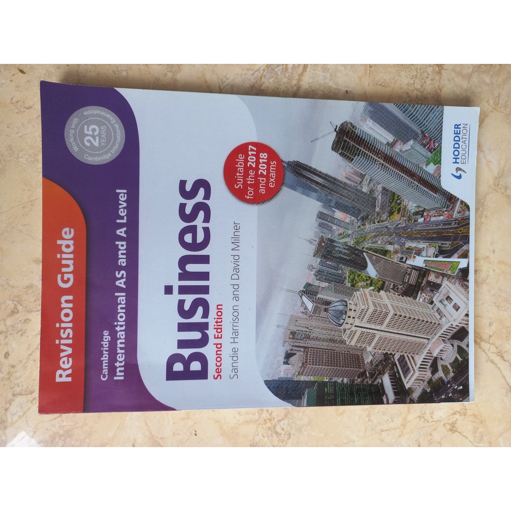 Jual Cambridge IGCSE Business Revision Guide 2nd Edition AS & A Level ...