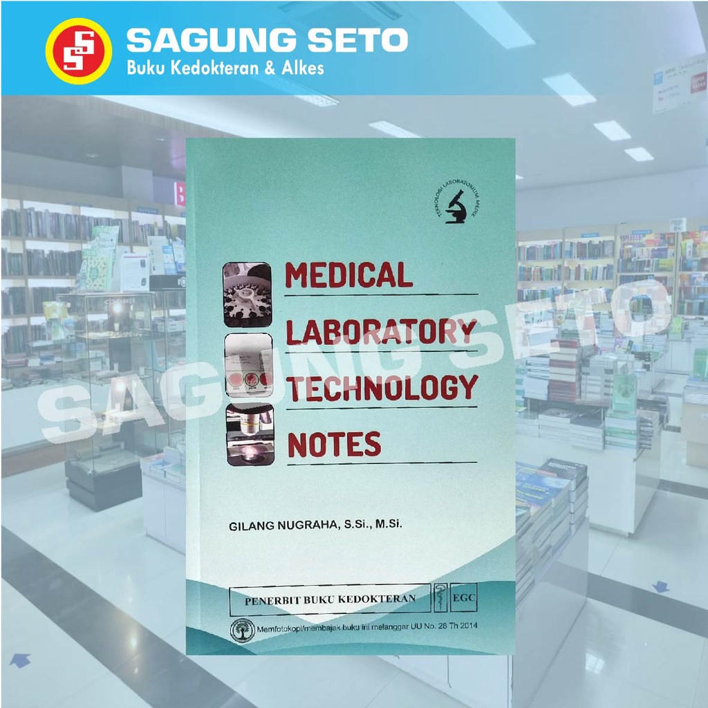 Jual BUKU MEDICAL LABORATORY TECHNOLOGY NOTES - GILANG NUGRAHA | Shopee ...