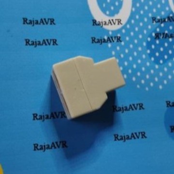 Jual Cabang RJ45 Female Female Splitter LAN Roset 8 PIN -RJ04 | Shopee ...