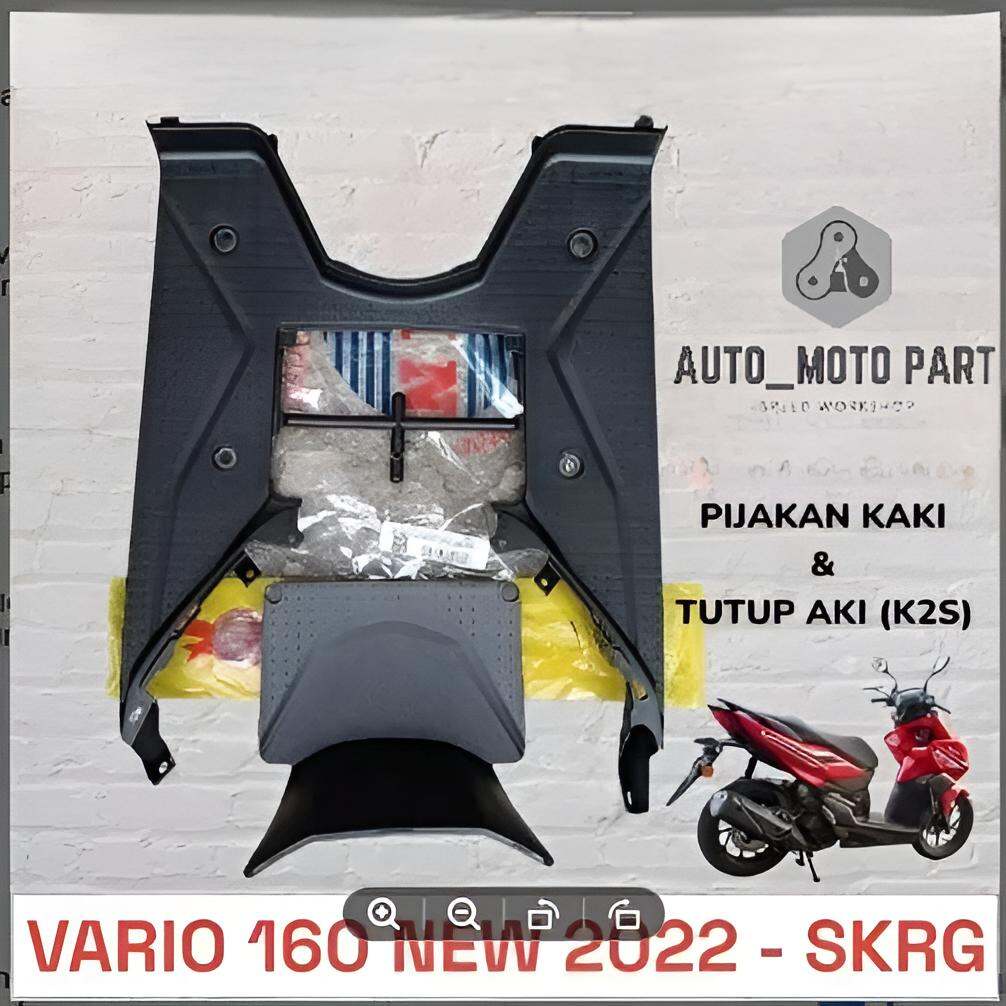 Jual step floor pijakan kaki Honda Vario 160 new 2022 k2s original dan merk win | Shopee Indonesia