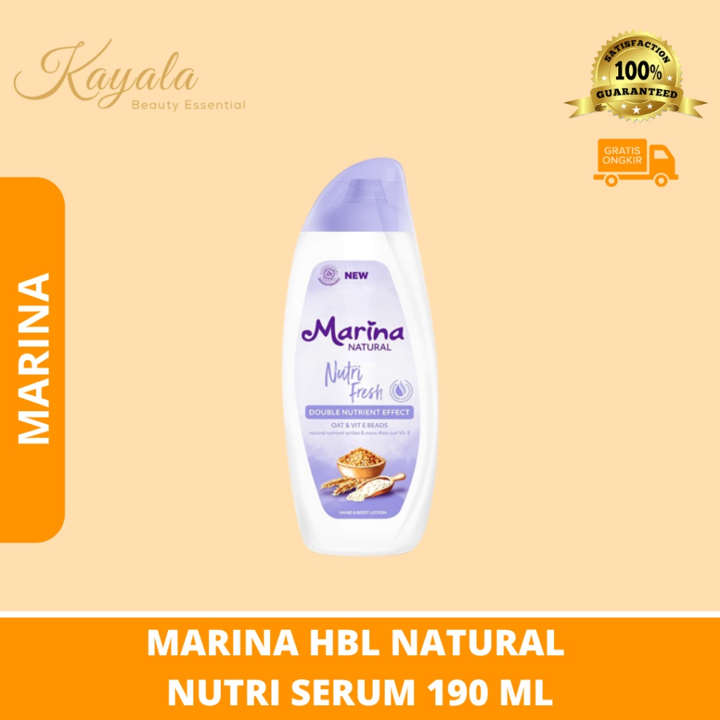 Jual MARINA HBL NATURAL NUTRI SERUM 190 ML | Shopee Indonesia