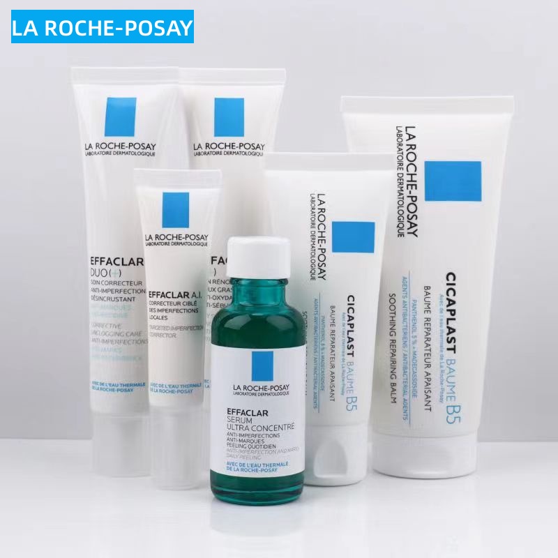 Jual LA ROCHE-POSAY Cicaplast Baume B5 | Effaclar K (+) | Effaclar DOU+ ...