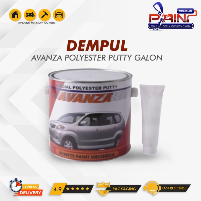 Jual Dempul Special Polyester Putty Avanza Galon | Shopee Indonesia