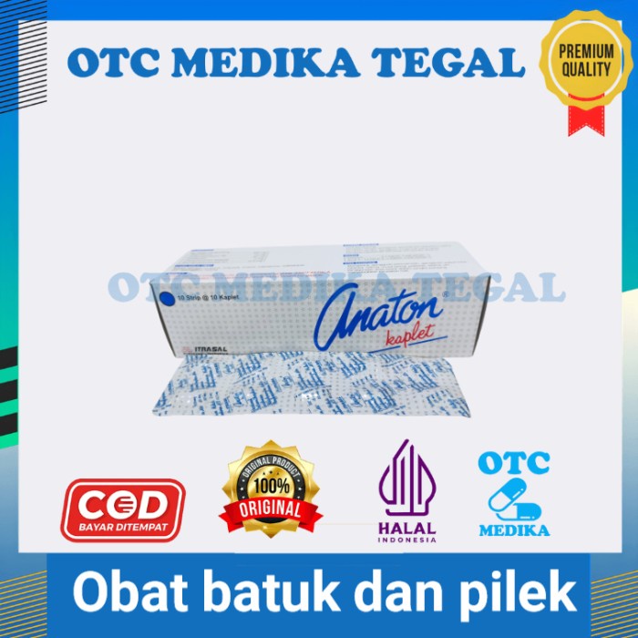 Jual Anaton kaplet 1 strip obat batuk, pilek dan flu | Shopee Indonesia