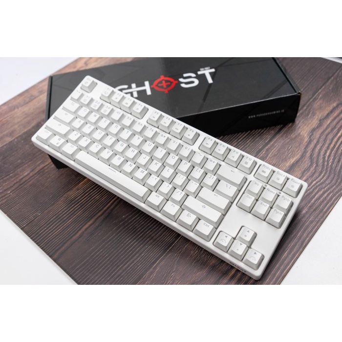 Jual Keyboard Mechanical Ghost Paradox Gaming IBM87K RGB - Putih ...