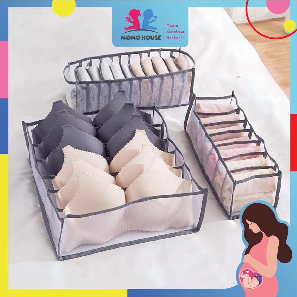 Jual Box Organizer Tempat Penyimpanan Bra Storage Box Celana Dalam ... Jual Box Organizer Tempat Penyimpanan Bra Storage Box Celana Dalam ...