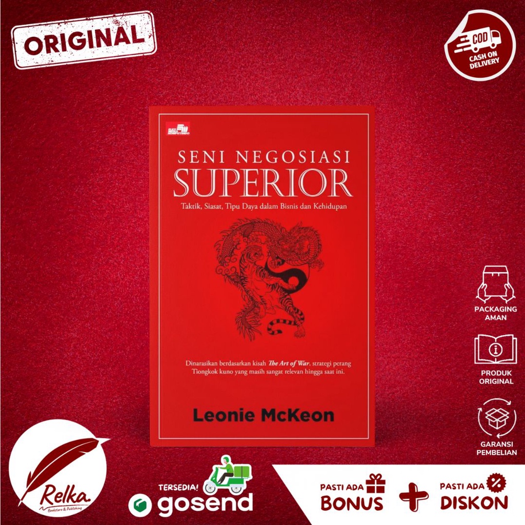 Jual Seni Negosiasi Superior Taktik Siasat Tipu Daya dalam Bisnis dan Kehidupan Leonie Mckeon ...