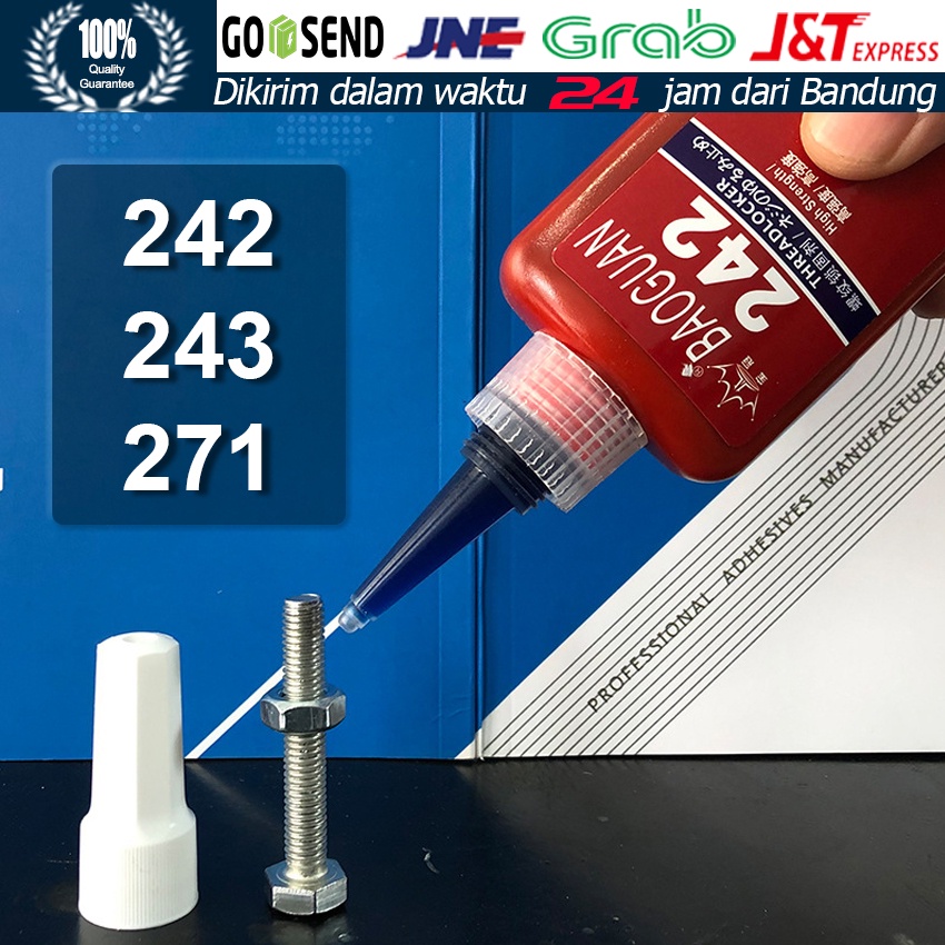 Jual Liquid Threadlocker Blue Anaerobic Adhesive Sealant Super Glue ...