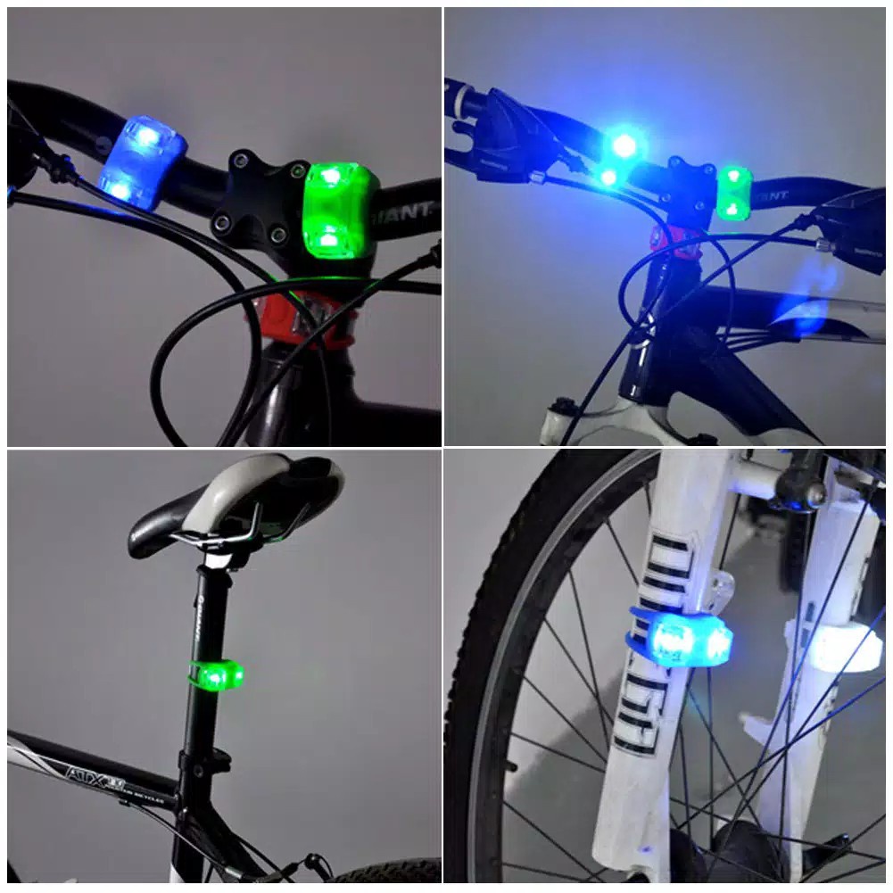 Jual Lampu Sepeda LED Strobo Depan / Belakang | Shopee Indonesia
