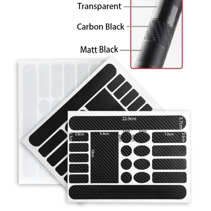 Jual Stiker Pelindung Frame Sepeda Motor Frame Guard Sticker Set MTB ...