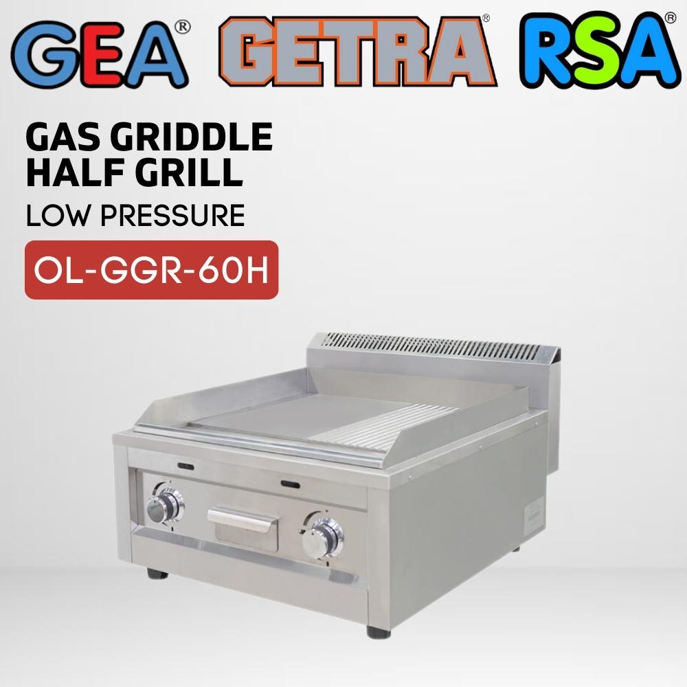 Jual COUNTER TOP ELECTRIC GRIDDLE GETRA OL-EGR-60H HALF FLAT HALF GRILL ...