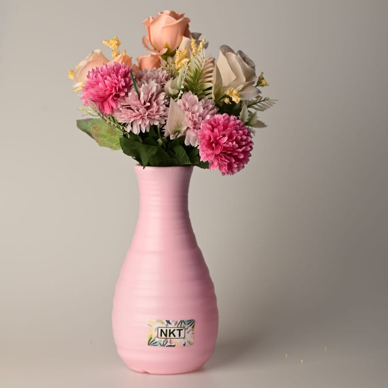 Jual Vas Bunga Nordic Texture Pot Guci Plastik Dekorasi Minimalis ...