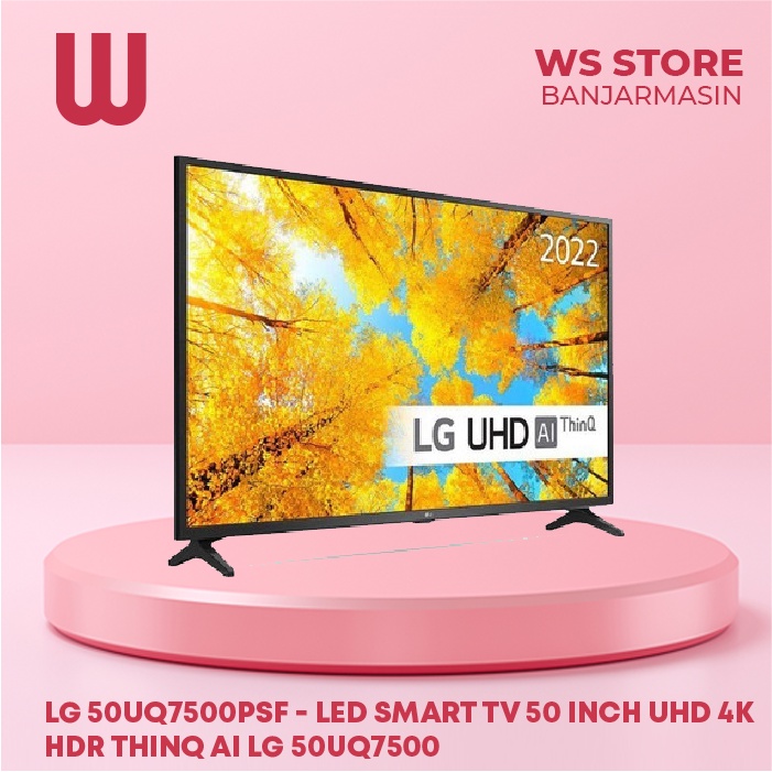 Jual LG 50UQ7500PSF - LED SMART TV 50 INCH UHD 4K HDR THINQ AI LG ...