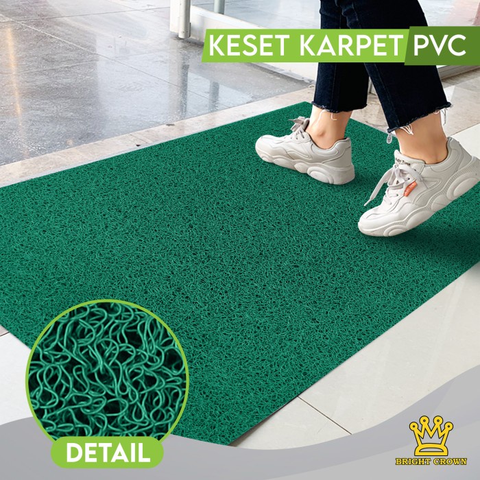 Jual Harga Promo Keset Karpet Karet PVC Mie / Bihun /15mm Size 40 cm x ...