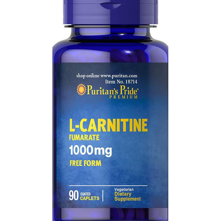 Jual Puritan Obat L-Carnitine 1000mg - Pembakar Lemak Pelangsing 90 ...