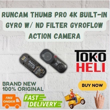 Jual RunCam Thumb Pro 4K Built-in Gyro w/ ND Filter Gyroflow Action ...