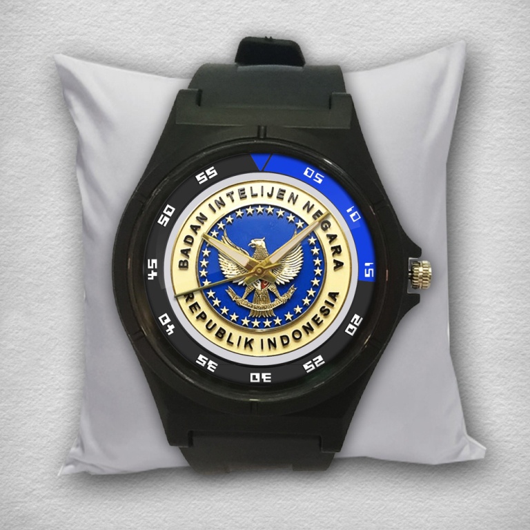 Jual Jam Tangan Logo BIN Badan Intelejen Negara 03 Premium Custom ...