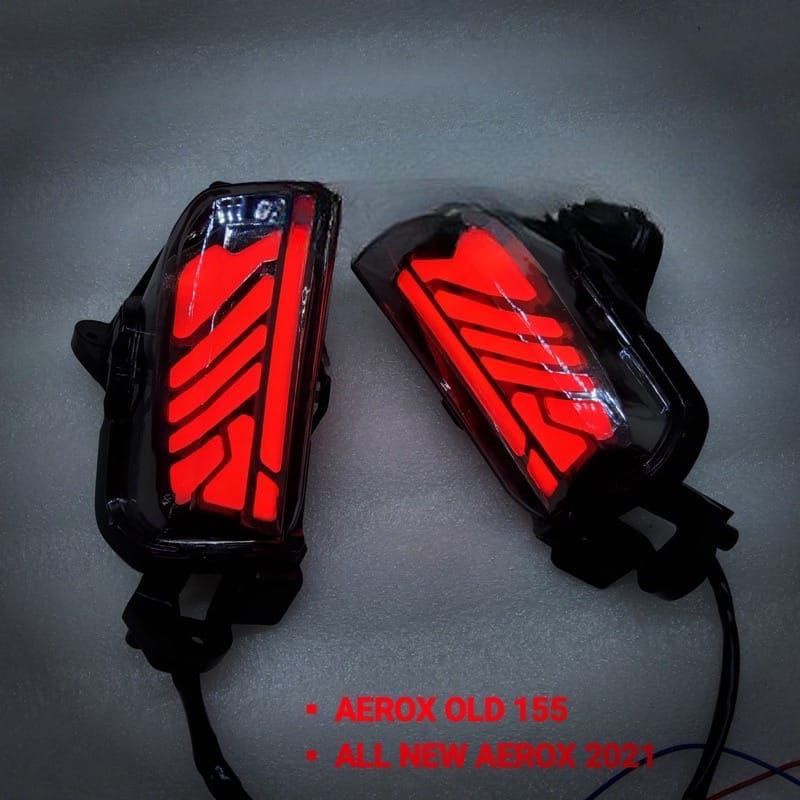 Jual Lampu Stop Aerox RGB Running Stoplamp Aerox Old 155 Lampu Belakang ...