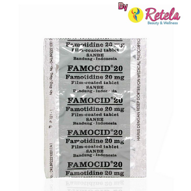 Jual FAMOCID 20MG 1 STRIP ISI 6 TABLET | Shopee Indonesia