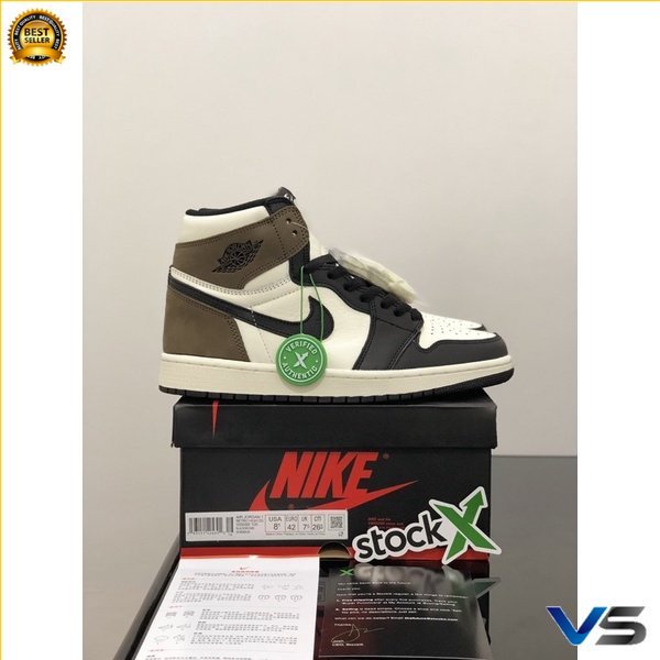 Jual Sneakers Sepatu Jordan 1 Retro High Dark Mocha C1 | Shopee Indonesia
