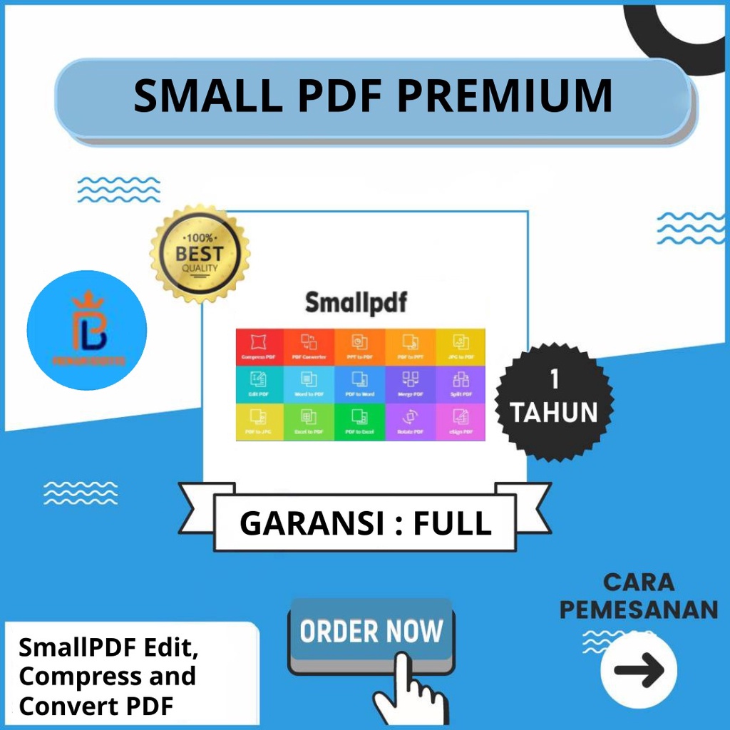 Jual Account SmallPDF Small PDF Premium PRO Lifetime VIP Use 7 hari ...