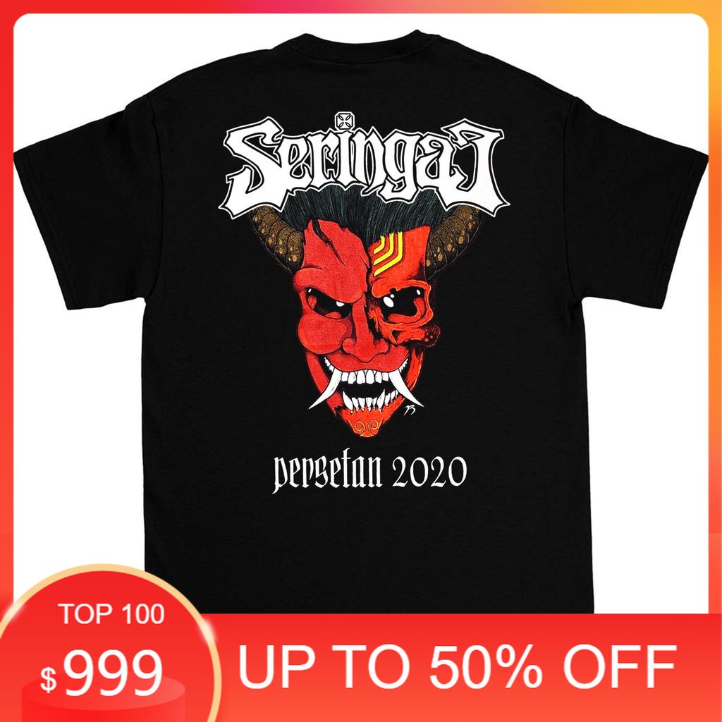 Jual KAOS BAND SERINGAI - PERSETAN 2020 | T-SHIRT SERINGAI ARTWORK ...