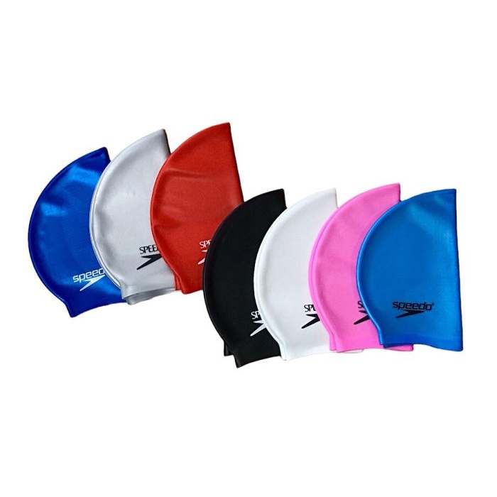 Jual Topi Renang Dewasa Dan Anak Unisex Swimming Cap Silicone | Shopee ...