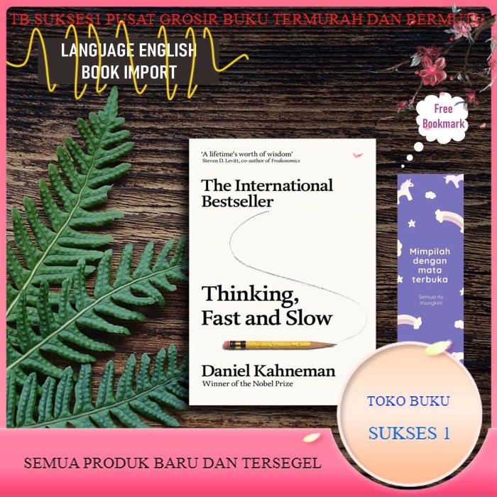 Jual Buku THINKING FAST AND SLOW DANIEL KAHNEMAN | Shopee Indonesia