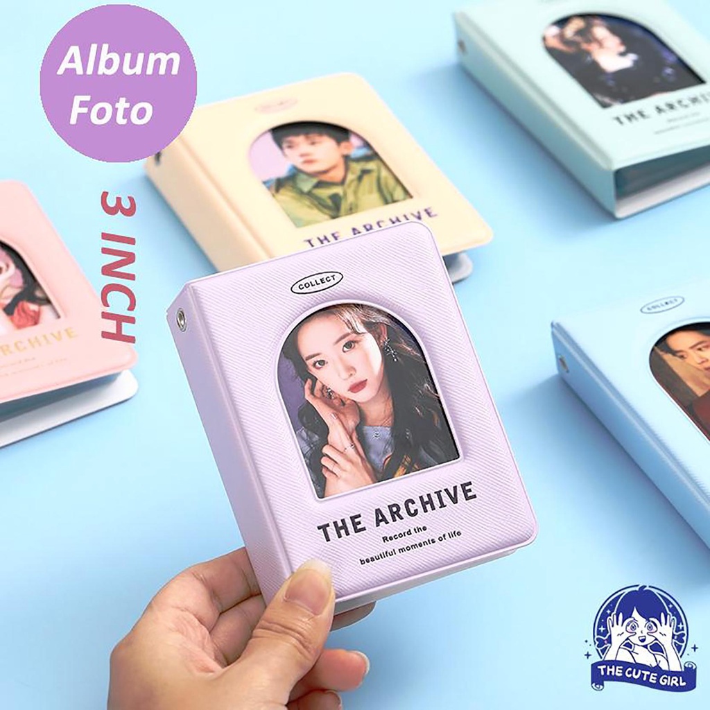 Jual Photo Album Card Polaroid Album Foto Mini 3 inch Lucu Estetik ...