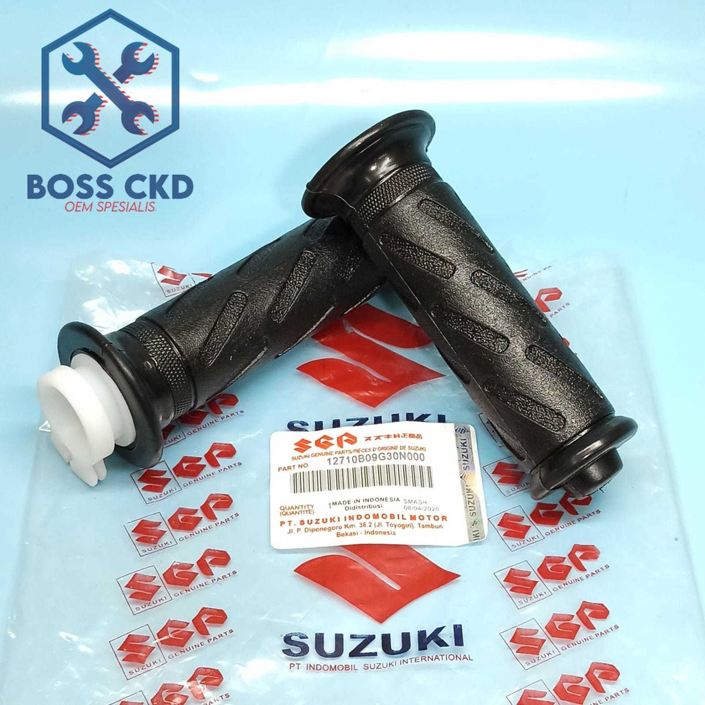 Jual Hand Grip Handfat Karet Stang Handgrip Assy Motor Spin Smash ...