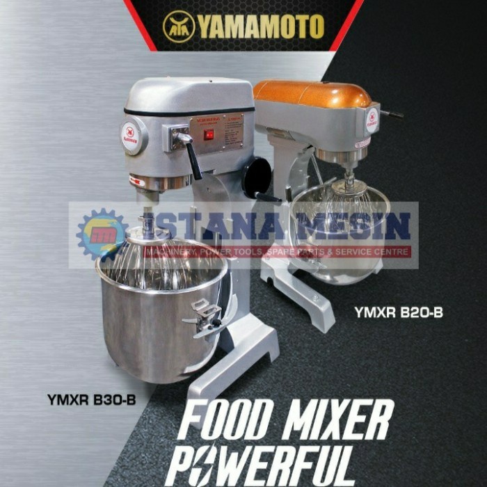 Jual MESIN PENGADUK TEPUNG MIXER 30L YAMAMOTO B30 MESIN ADONAN KUE 5KG ...