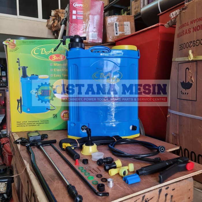 Jual MESIN SEMPROT OBAT VIRUS HAMA SPRAYER ELEKTRIK 2 FUNGSI CBA 3IN1 Best | Shopee Indonesia