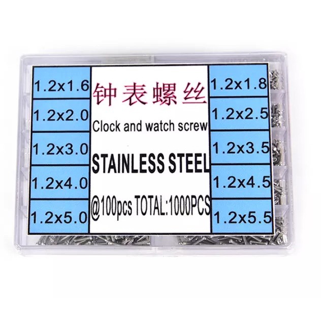 Jual baut / sekrup Jam Tangan Kacamata Jam Tangan dll - 1000 pcs ...