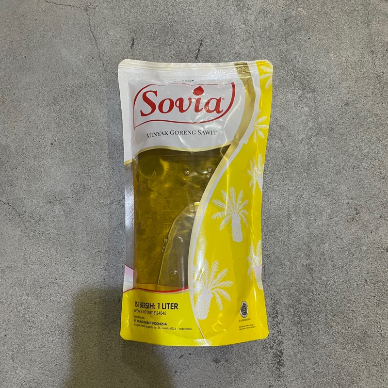 Jual Sovia Minyak Goreng 1 Liter Minyak goreng Sovia 1 Liter | Shopee ...