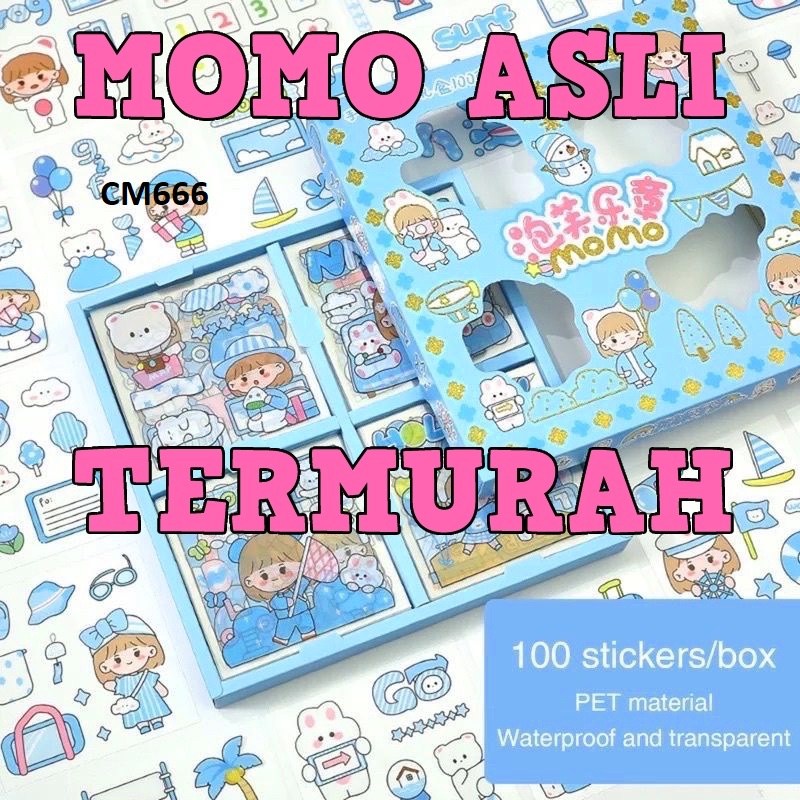 Jual Stiker Viral Momo/Sticker Momo 100pcs/Box | Shopee Indonesia