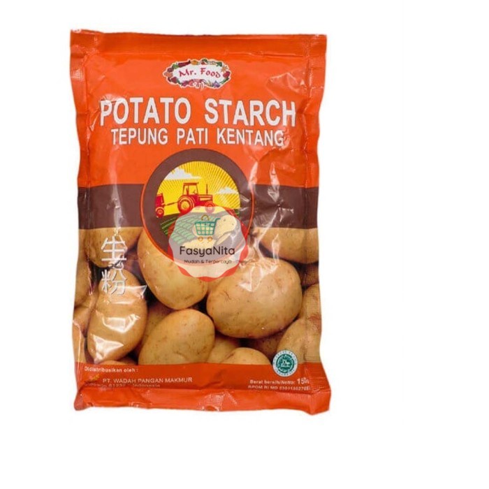 Jual Tepung kentang / Potato starch / tepung pati kentang Mr food 150gr ...