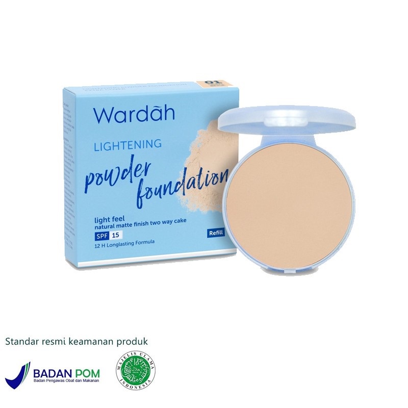 Jual Wardah Lightening TWC LIGHT FEEL REFILL (kemasan baru) | Shopee ...