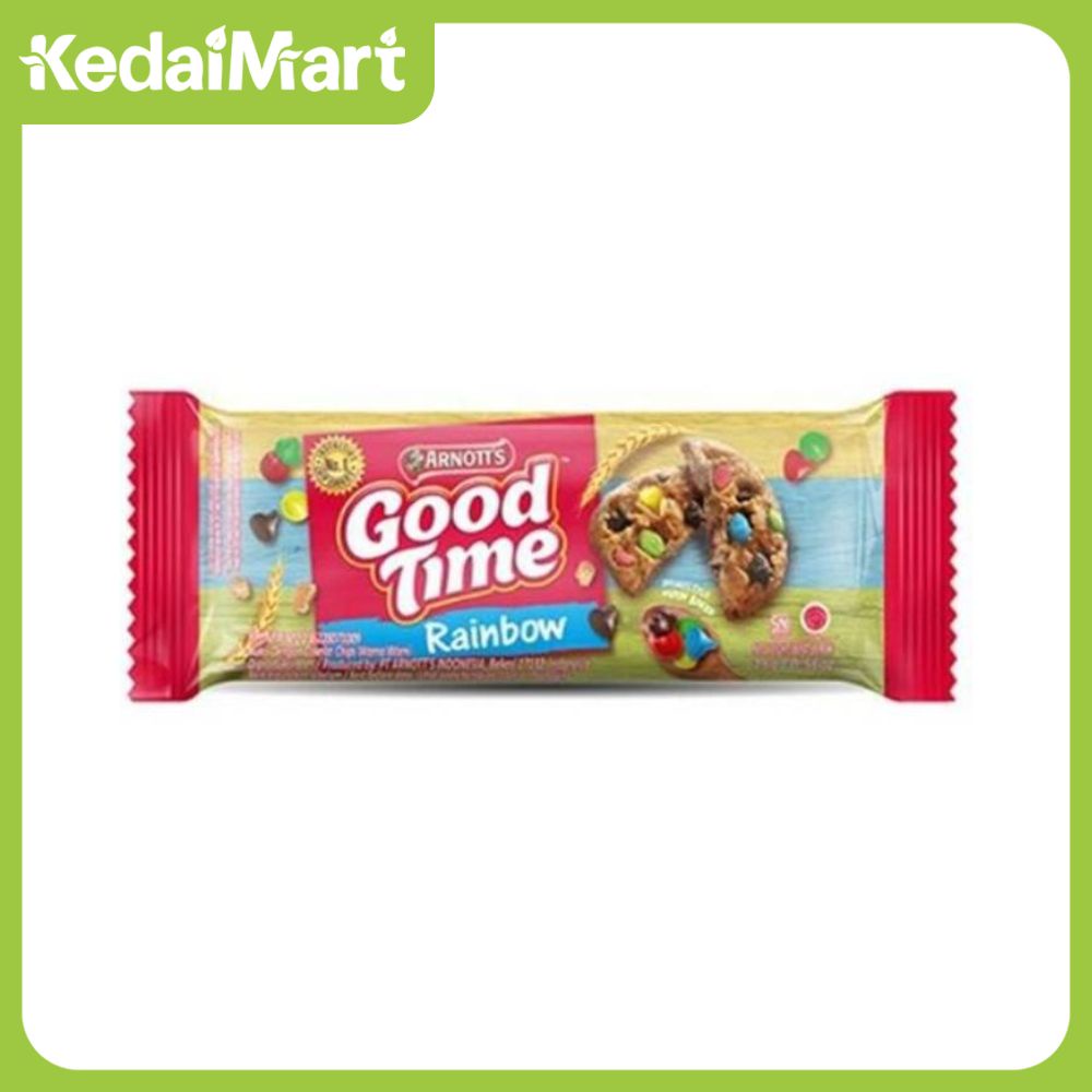 Jual Good Time Rainbow Chocochips Cookies Pack Isi 12 x 17 Gram ...