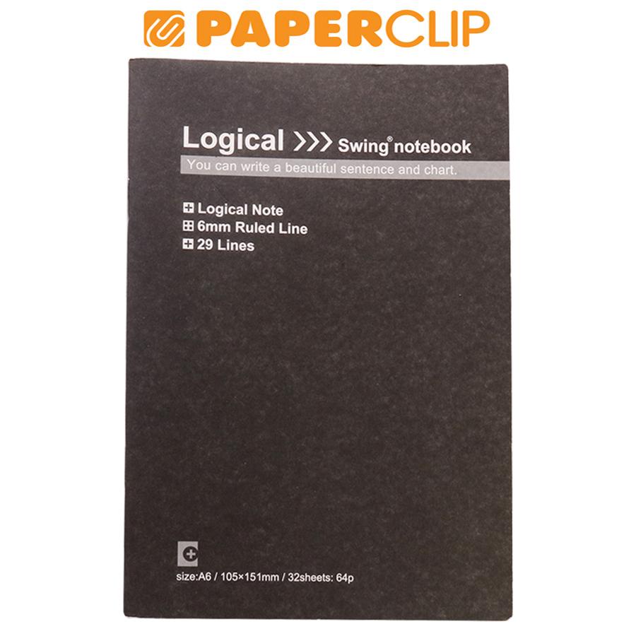 Jual NOTEBOOK A6 NCL A603-D GRID BLACK STAPLES | Shopee Indonesia