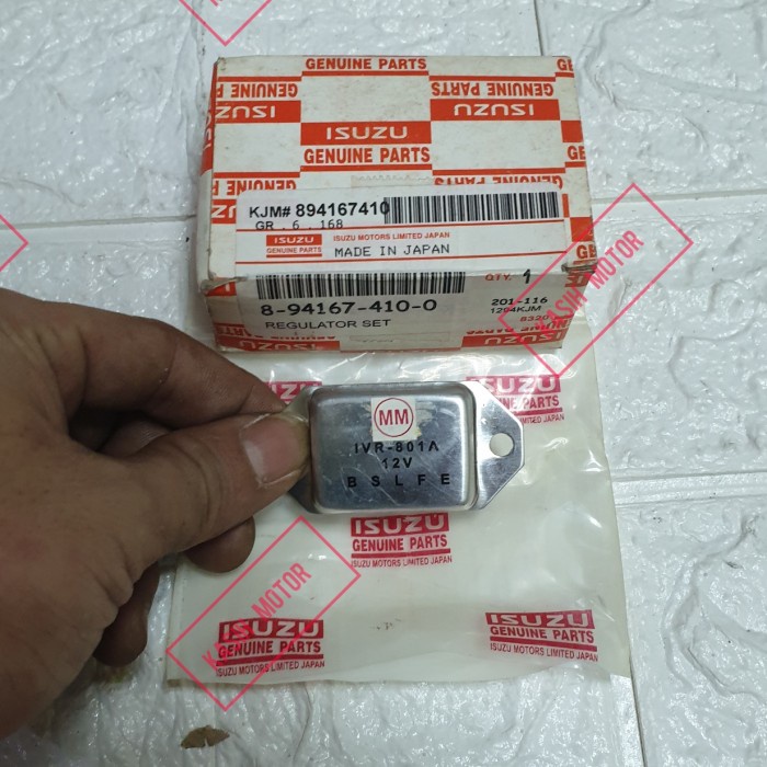 Jual IC ALTERNATOR REGULATOR PANTHER 2.3 2.5 KAKI 5 ORIGINAL ISUZU ...