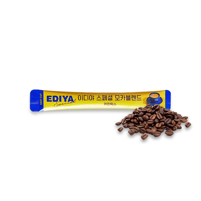 Jual EDIYA Special Mocha Blend Coffee Mix / Kopi Kemasan Korea 1 Stick ...