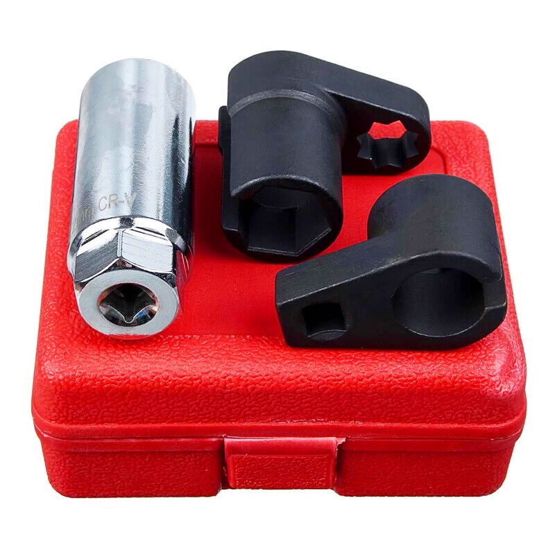 Jual 3Pcs O2 Oksigen Lambda Sensor Socket Kunci Pas Alat Remover Installer Set | Shopee Indonesia