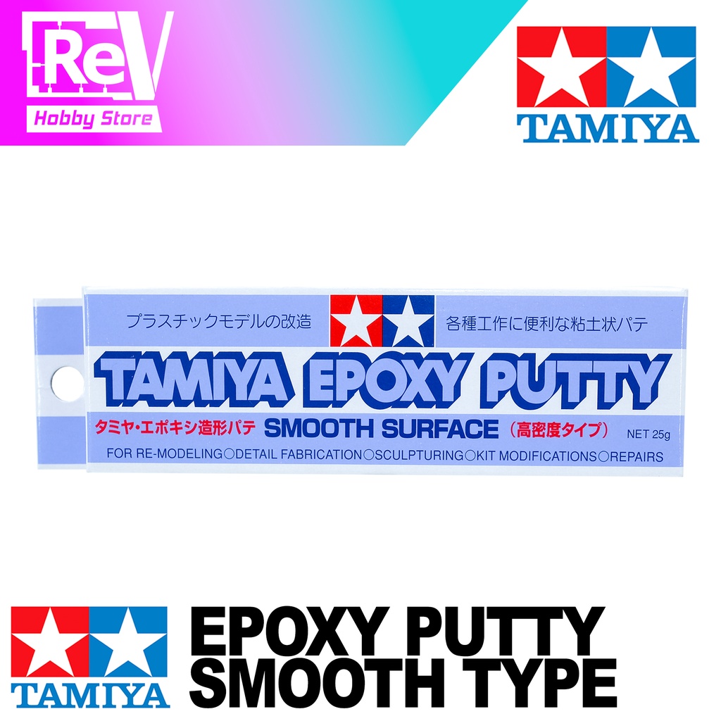Jual TAMIYA EPOXY PUTTY SMOOTH SURFACE 25g | Shopee Indonesia